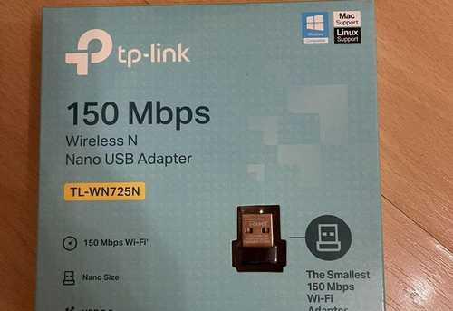 USB wifi адаптер Tp-link tl-wn725n