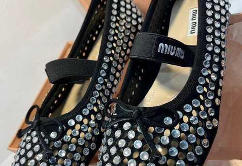 Балетки Miu Miu