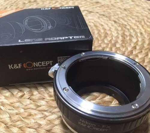 К&F Adapter Nikon AI to Fujifilm X