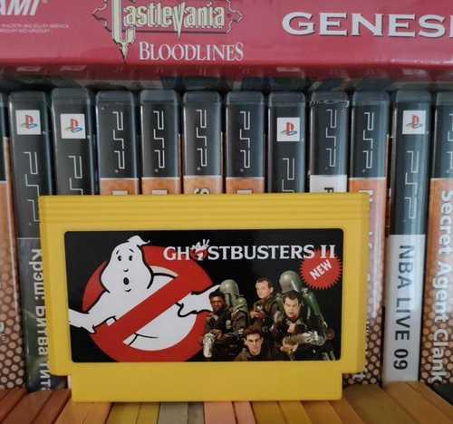 Картриджи dendy Ghostbusters 2