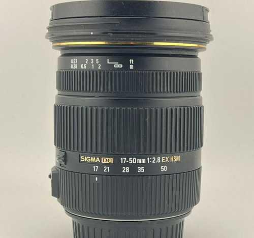 Sigma 17 50mm f 2.8 canon