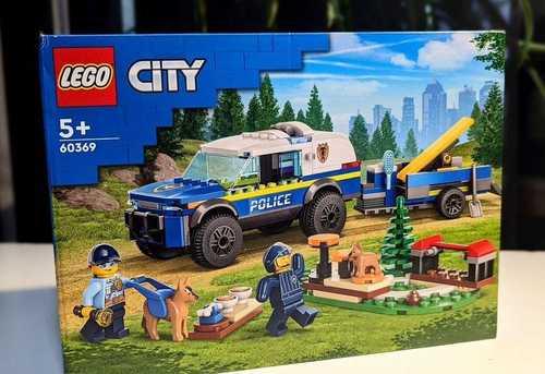 Lego City Дрессировка полицейской собаки 60369