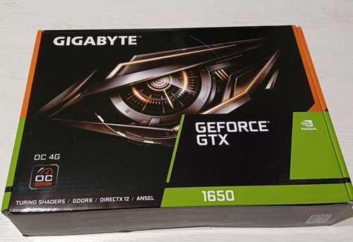 Новая видеокарта Gigabyte GeForce GTX 1650 OC 4 Гб