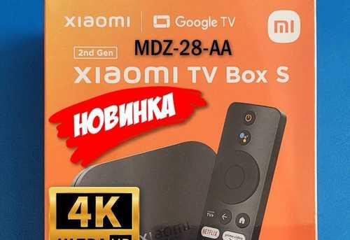 Тв-приставка Xiaomi Mi TV Box S 4K (2 Gen)