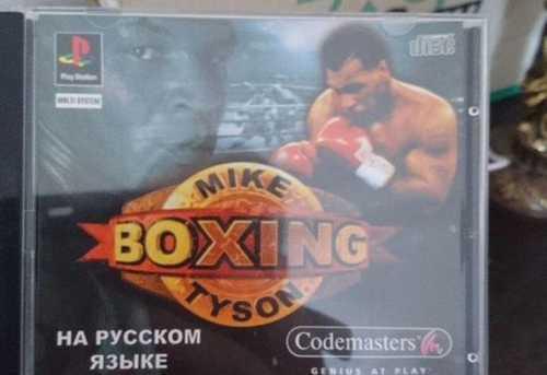 Sony playstation 1 диск Mike Tyson Boxing