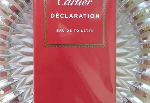 Cartier Declaration Картье