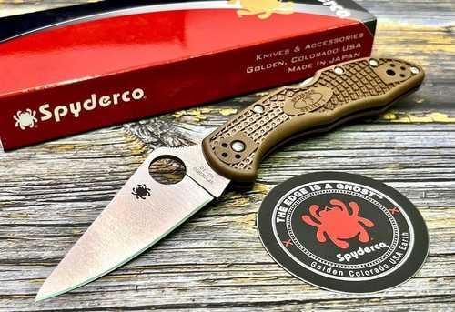 Нож складной Spyderco SC11fpbn Delica 4, Brown