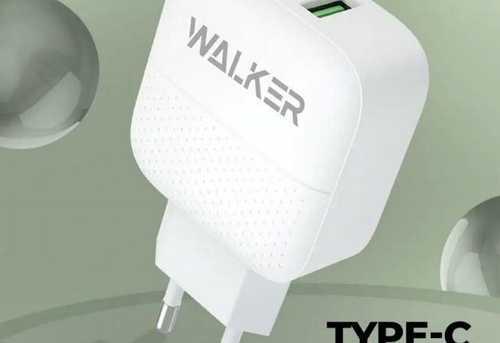Зарядный блок адаптер walker ios android двойной