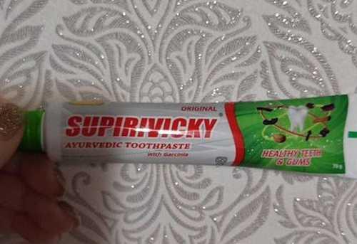 Аюрведическая зубная паста supirivicky