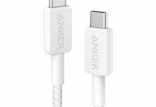 Кабель Anker 322 USB-C to USB-C Cable 60W 90см Wh