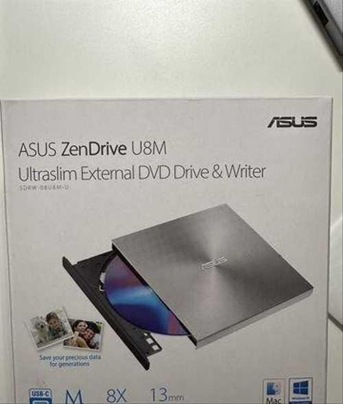 Портативный привод Asus zendrive u8m