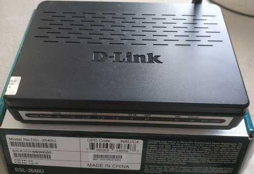 Adsl модем D-Link DSL-2640U