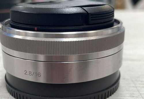 Sony 16mm f/2.8 E (SEL-16F28) комиссионный