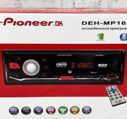 Магнитола автомобильная 1 DIN Pioneer DEH-MP165