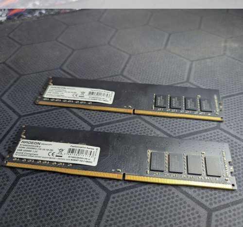 Оперативная память radeon 2400mhz ddr4 16gb