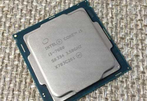 Процессор i5 7600 + z270m
