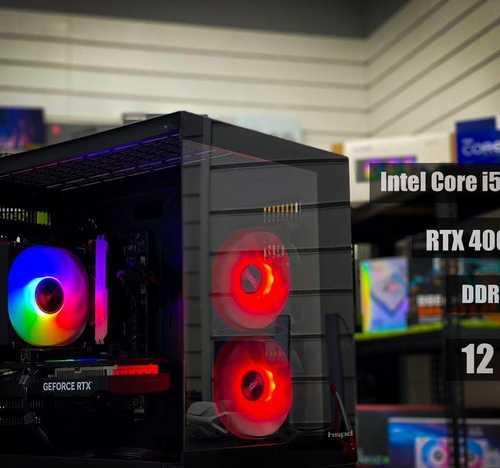 Игровой пк:RTX 4060/i5 12400f/SSD 1 TB