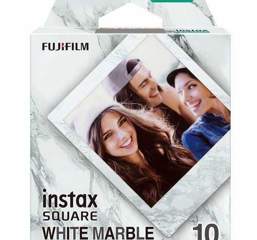 Картридж Fujifilm Instax square белый мрамор, 10 снимков