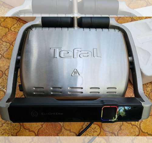 Электрогриль tefal optigrill elite gc750d30