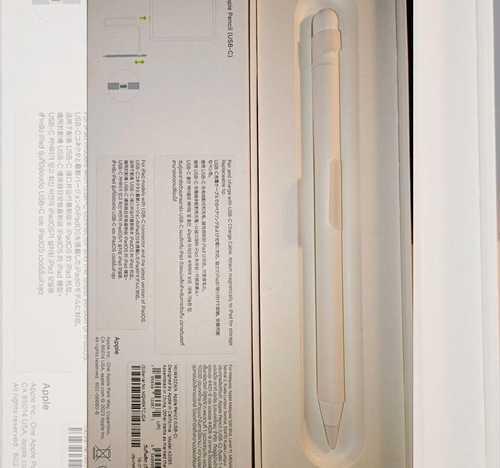 Стилус apple pencil usb c 2023 muwa3