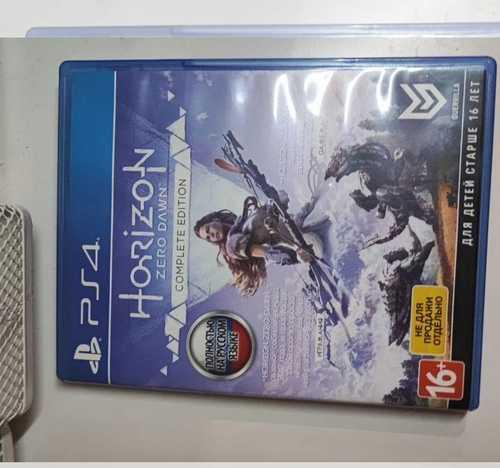 Диски на ps4 horizon Zero Dawn Complete Edition