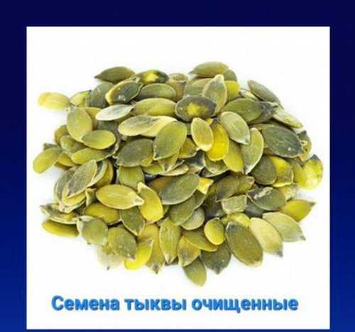 Семена тыквы очищенные Премиум, от 100 кг и оптом