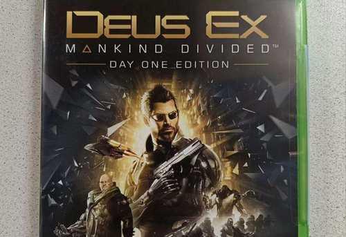 Игра Deus Ex Mankind Divided на Xbox