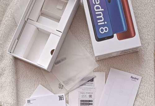 Коробка от телефона Xiaomi Redmi 8