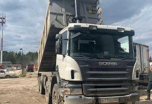 Гидроцилиндр подъема кузова scania