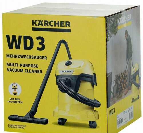 Пылесос Karcher WD 3 V-15/4/77