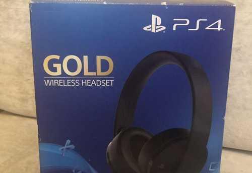 Беспроводные наушники для ps4, ps4pro gold