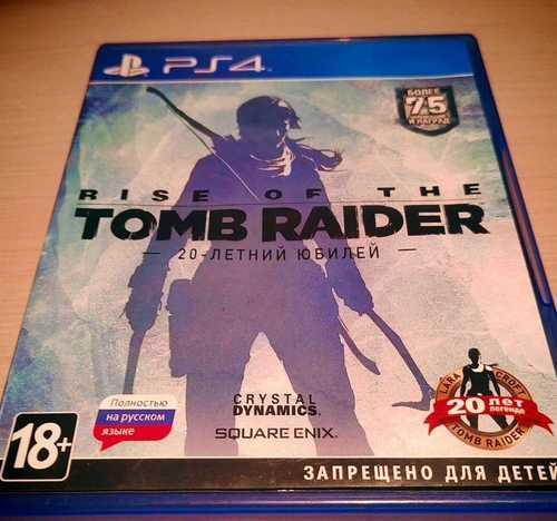 Rise of the Tomb Raider PS4 Русская версия