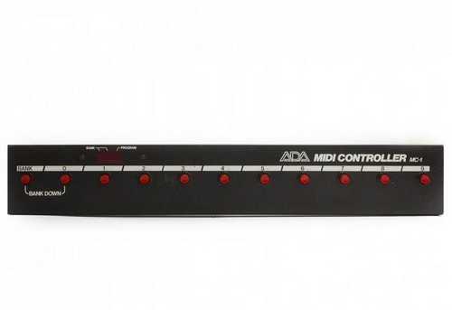 ADA MC-1 midi foot controller миди-контроллер