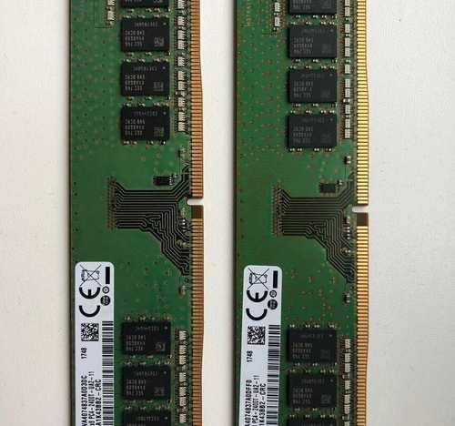 8Gb samsung M378A1K43BB2-CRC DDR4 2400