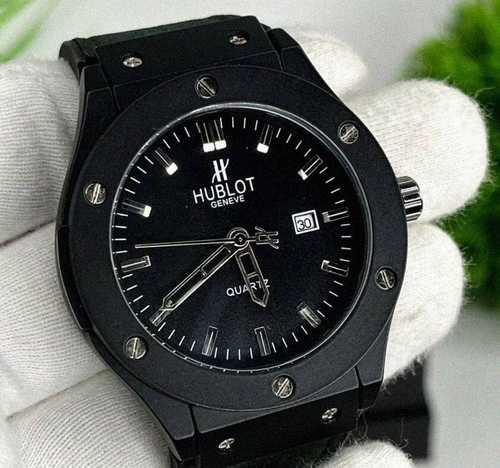 Наручные часы Hublot зелёные (Арт.55259)