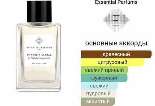 Orange X santal Essential Parfums