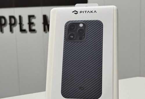 Чехол Pitaka iPhone 14 Pro синий