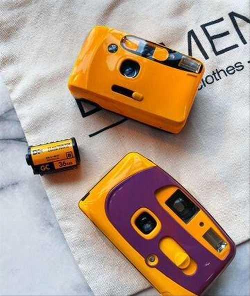 Пленочный фотоаппарат Rekam Max yellow & purple