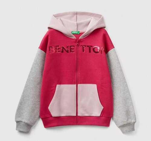 Толстовка утепленная Benetton (140)