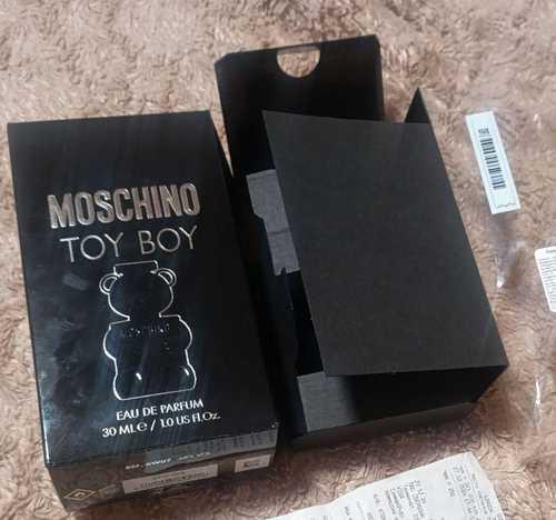 Духи moschino toy boy упаковка