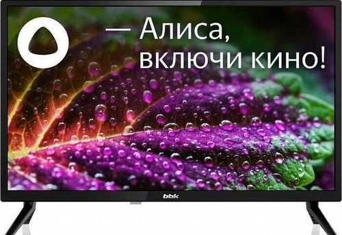 Телевизор 24 BBK 24LEX-7287/TS2C, HD, с Алисой