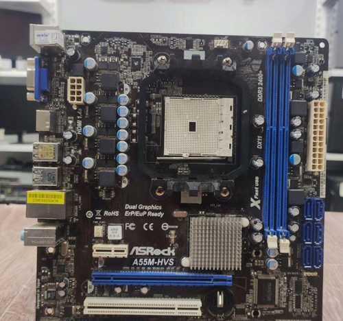 Материнская плата asrock A55M-HVS