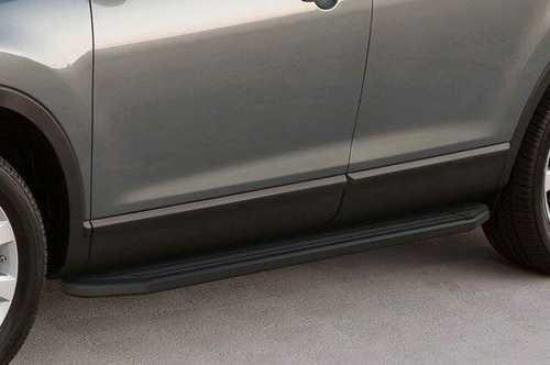 Подножки боковые пороги Hyundai ix35, 2009-2013 Ri