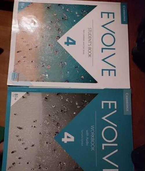 Учебник английского Evolve 4 workbook/studentbook