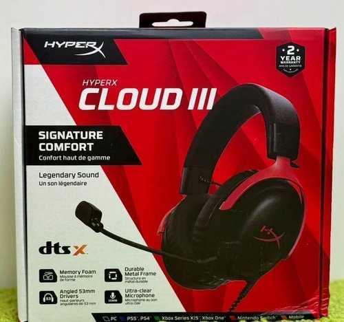 Наушники Hyper X Cloud 3