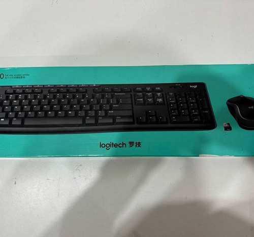 Клавиатура   мышь Logitech MK270, беспроводная, US