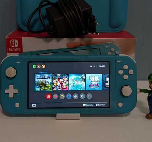 Nintendo switch lite прошитая 256 gb