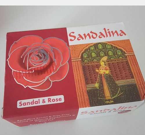 Мыло Sandalina сандал роза