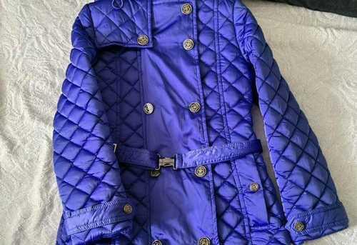 Стеганое пальто куртка для девочки 140р