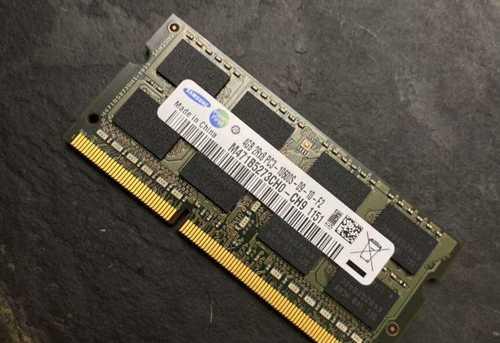 Оперативная память 4GB DDR3 Samsung 2Rx8 PC3
